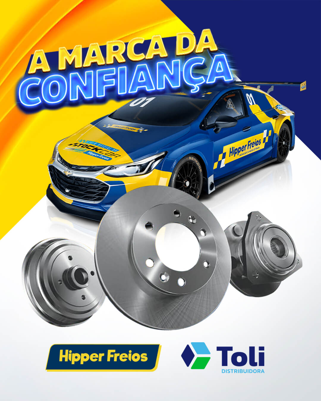 Hipper Freios para seu negócio na Toli Distribuidora